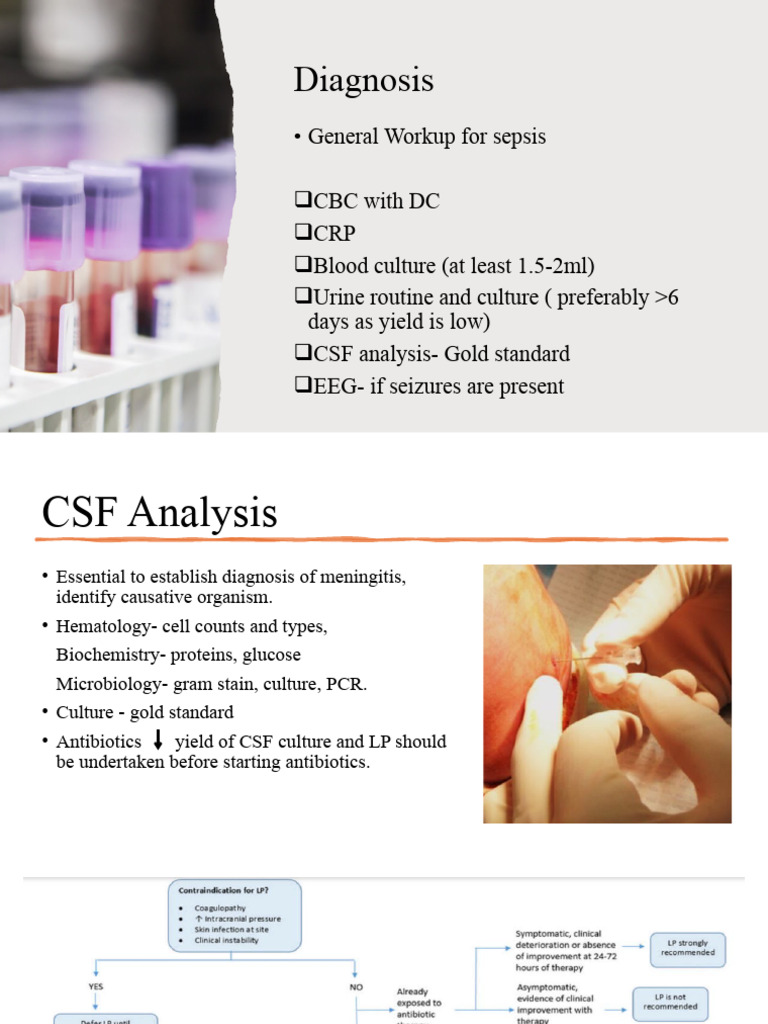 Neonatal Meningitis for staff | PDF | Cerebrospinal Fluid | Meningitis