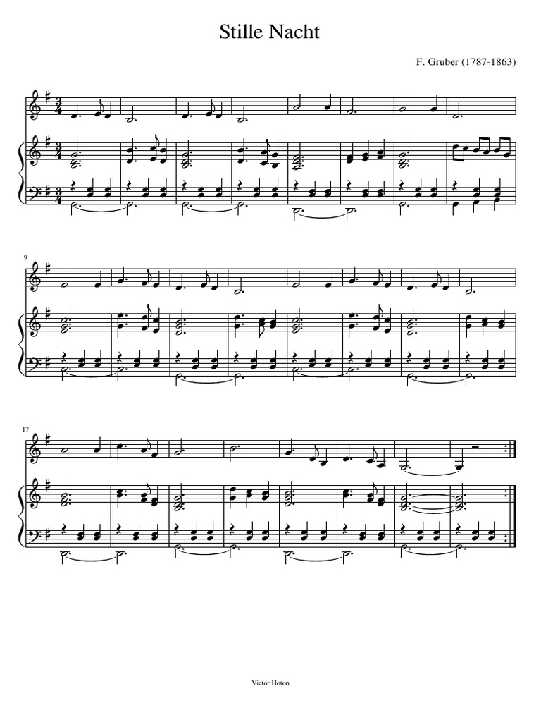 Stille Nacht | PDF