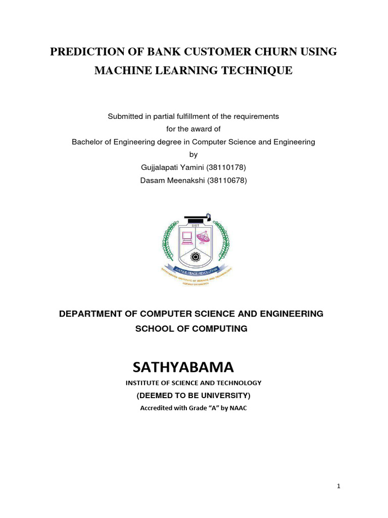 Report | PDF | Statistical Classification | Machine Learning