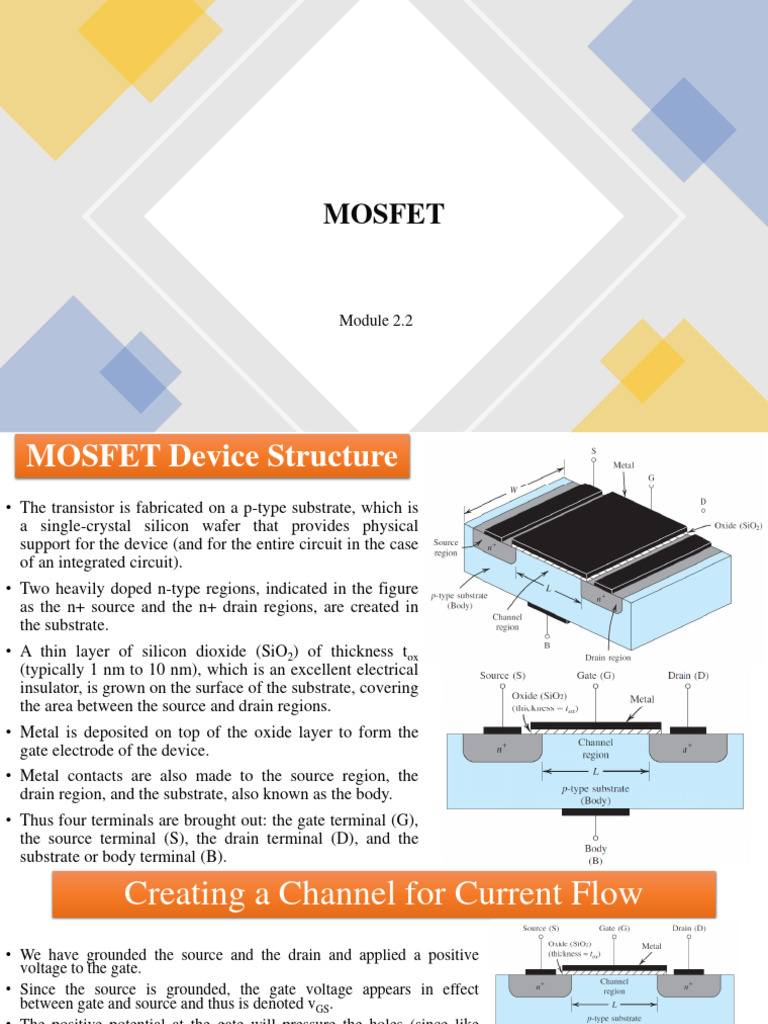 03 Mosfet 2023 | Download Free PDF | Field Effect Transistor | Mosfet