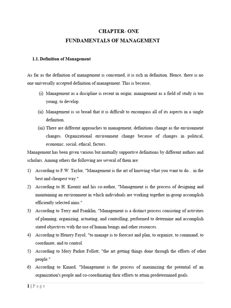 Management | PDF | Goal | Science