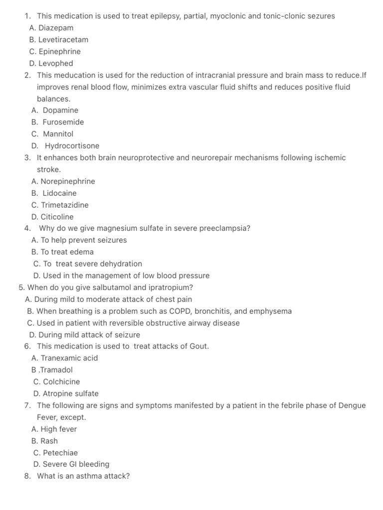 This Medication Is Used To Treat Epilepsy, Partial, Myoclonic and 2 ...
