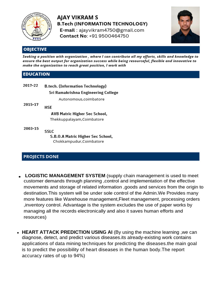 B.Tech (INFORMATION TECHNOLOGY) | PDF | Information | Information Technology