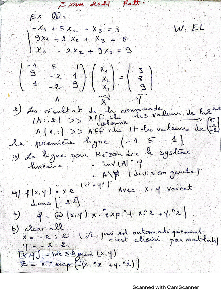 Corr Ratt21 Calcule | PDF