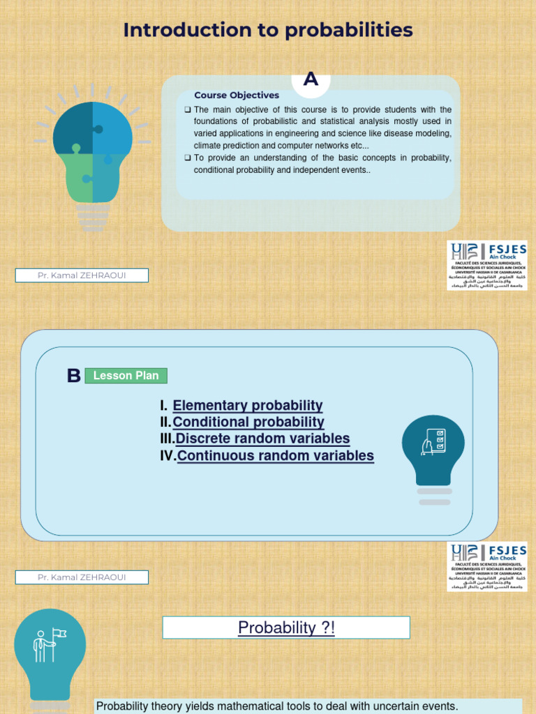 Probability 1 | PDF | Probability Distribution | Normal Distribution