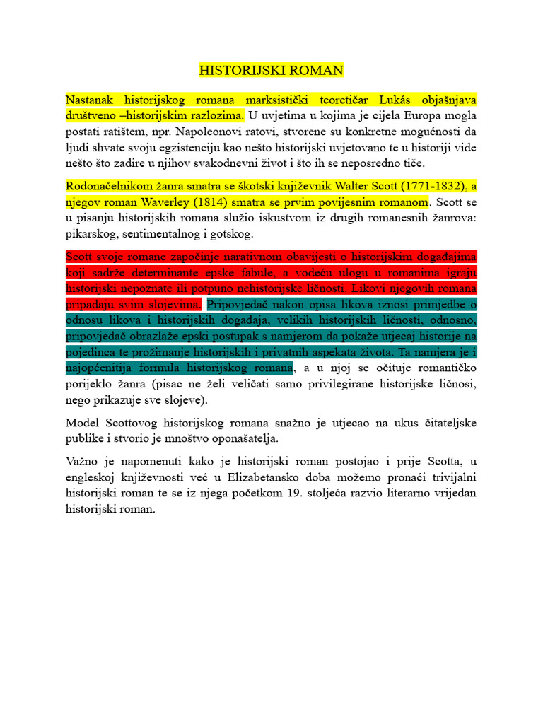 2 Historijski Roman P | PDF