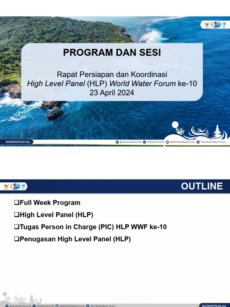 20240423_Bahan Rakor HLP. | PDF | Earth Sciences | Environmental Science