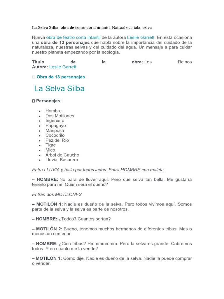 La Selva Silva | PDF