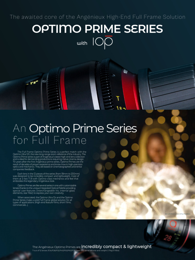 Brochure Prime | PDF | Camera Lens | Foot (Unit)