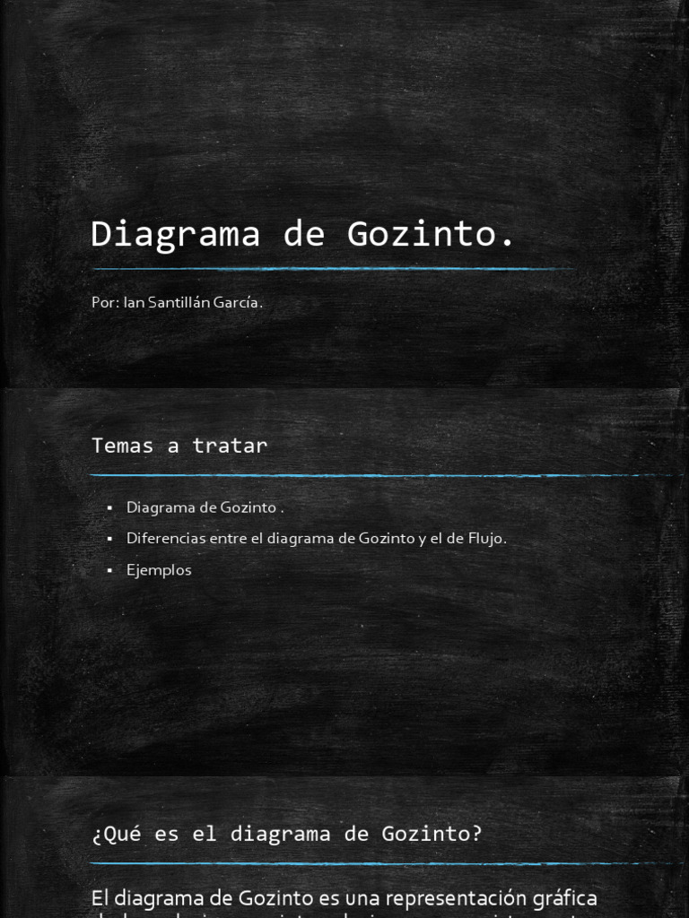Diagrama de Gozinto: Definición y Ejemplos | PDF