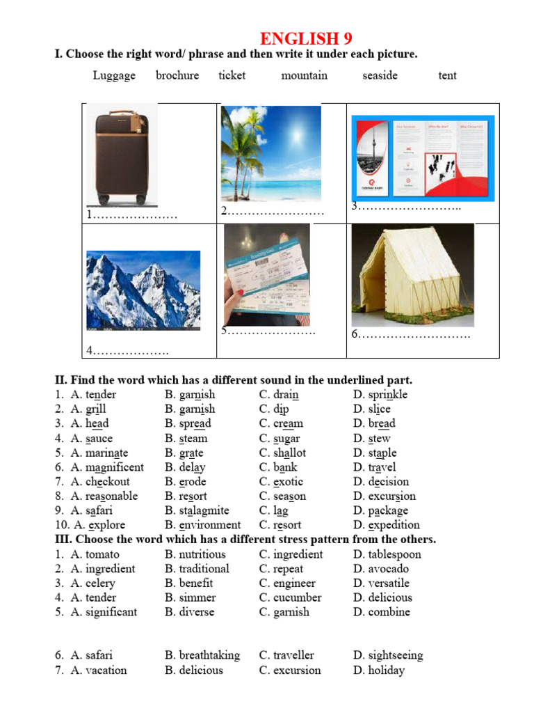 ENGLISH 9.doc 12-3 | PDF