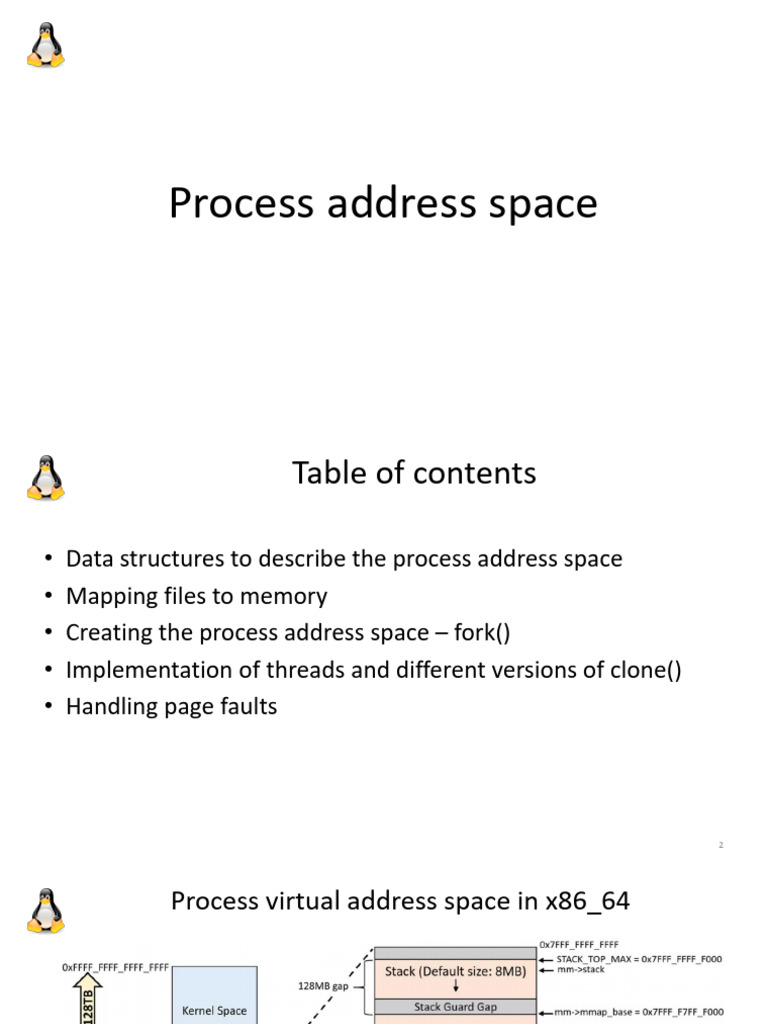 Processaddressspace2 Pdf Process Computing Pointer Computer Programming