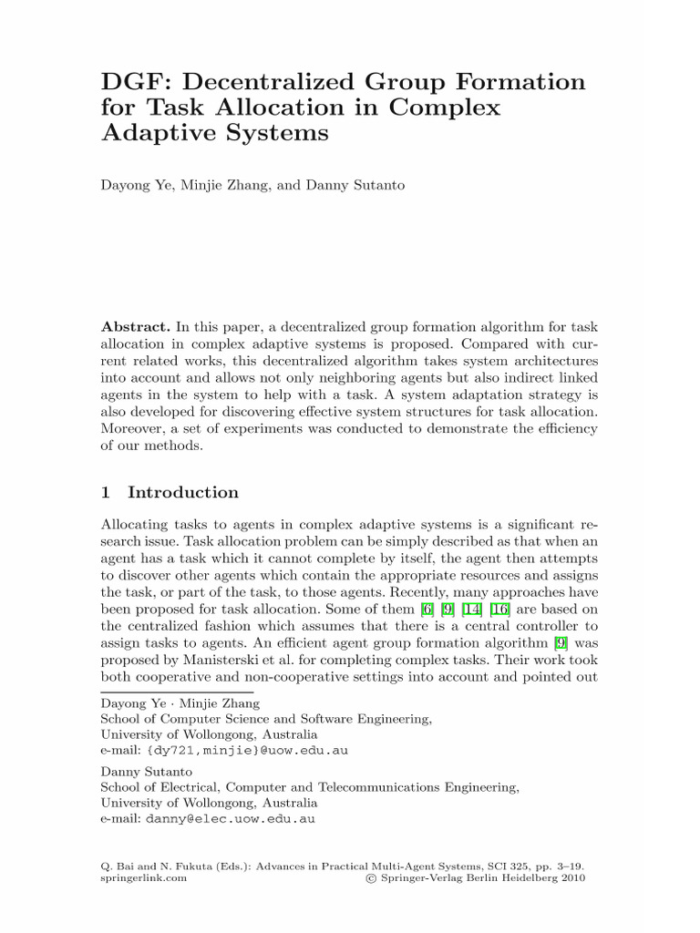 CH1 - Decentralized Group formation | PDF