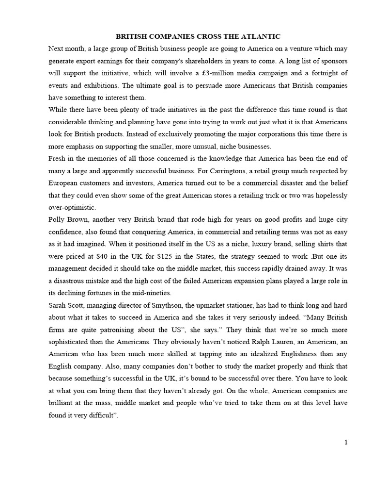 Part 2 - Reading Comprehension - Practice | PDF | Corporate Social ...