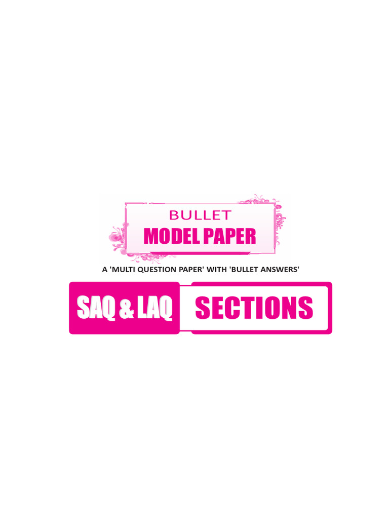 11 Bullet Model Paper 1 | PDF | Acceleration | Slope
