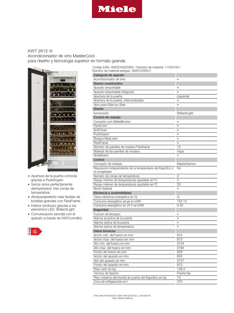 ficha KWT 2612_ CAVA | PDF