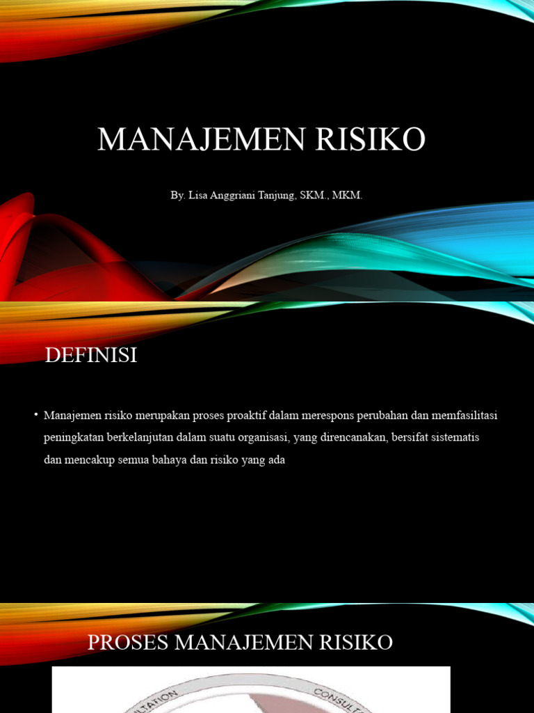 Manajemen Risiko | PDF