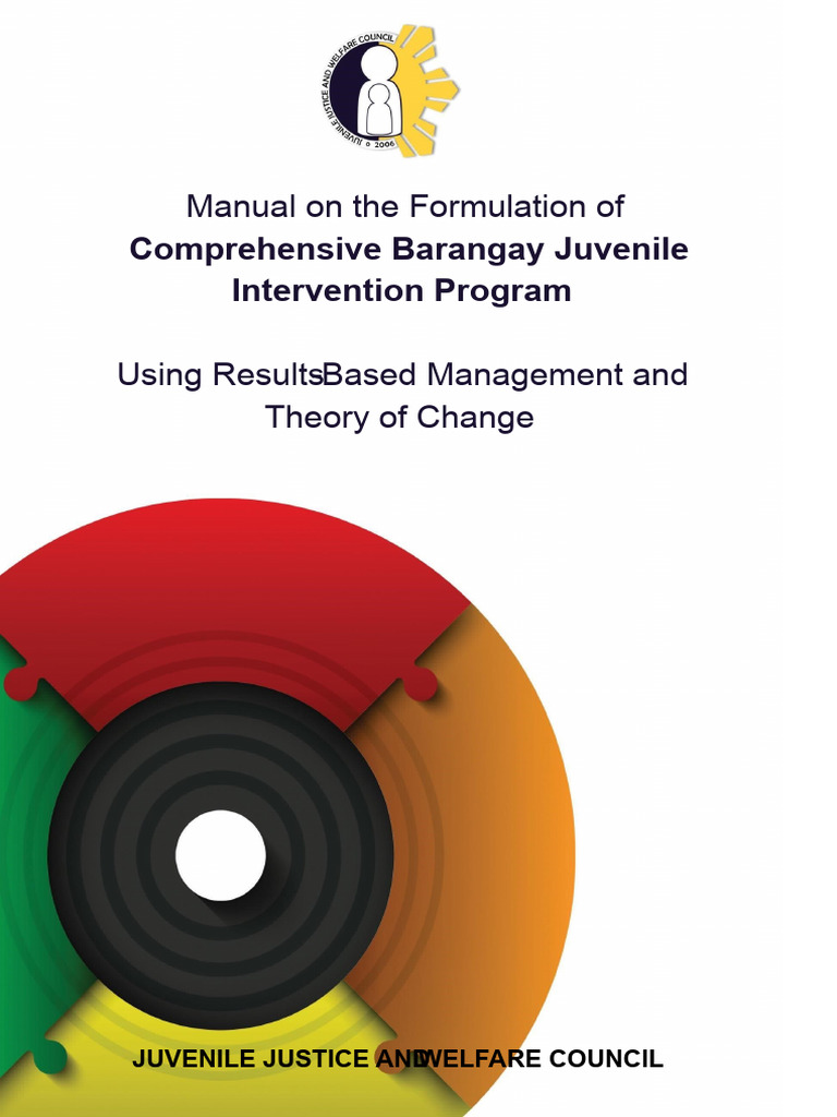 Manual On The Formulation of CBJIP | PDF | Child Abuse | Violence