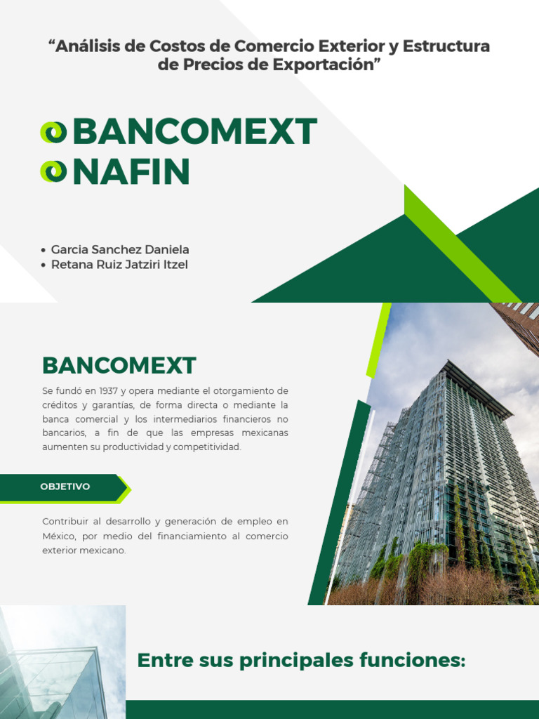 Bancomext NAFIN | PDF | Business | Pequeñas y medianas empresas