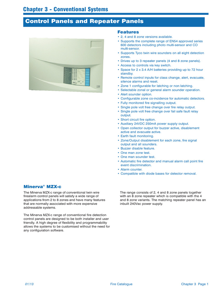 Ch3 Conventional Systems | PDF | Antenna (Radio) | Smoke