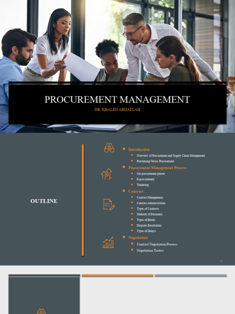 Procurement Management Ch1 | PDF | Procurement | Supply Chain