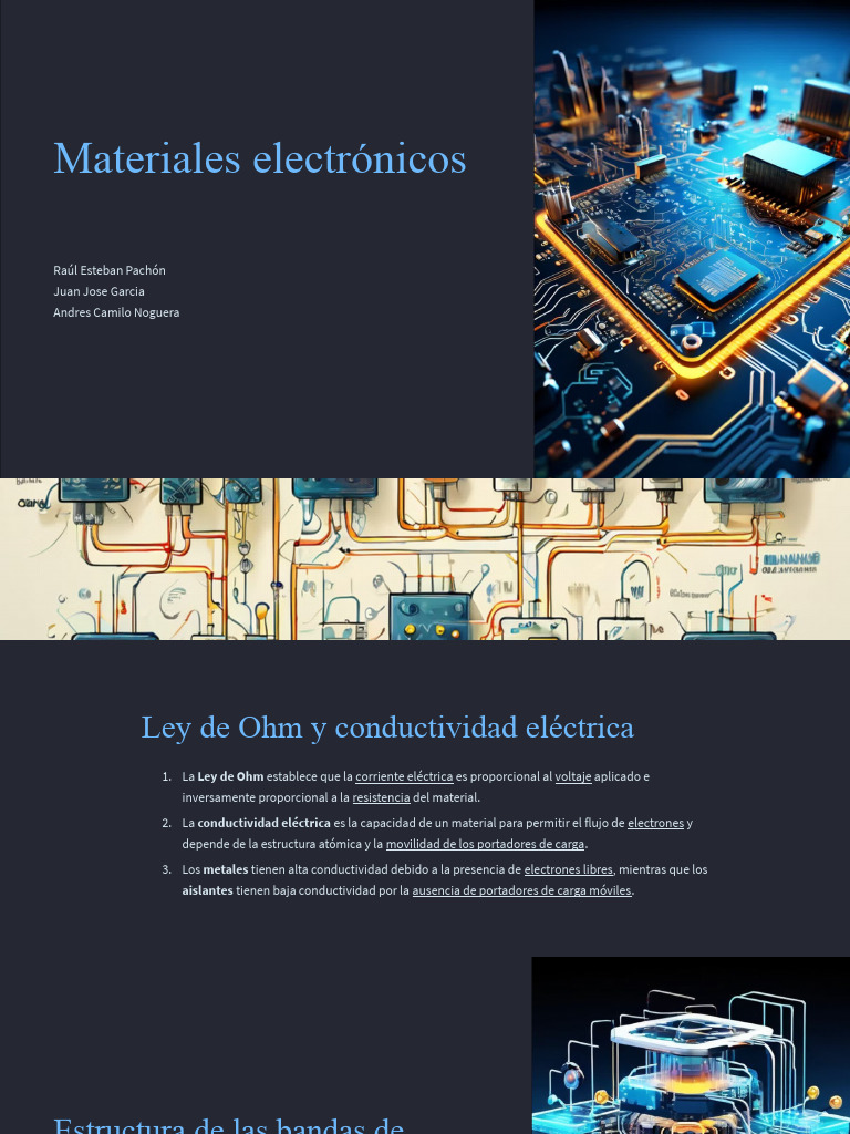 Materiales Electronicos | PDF | Dieléctrico | Semiconductores