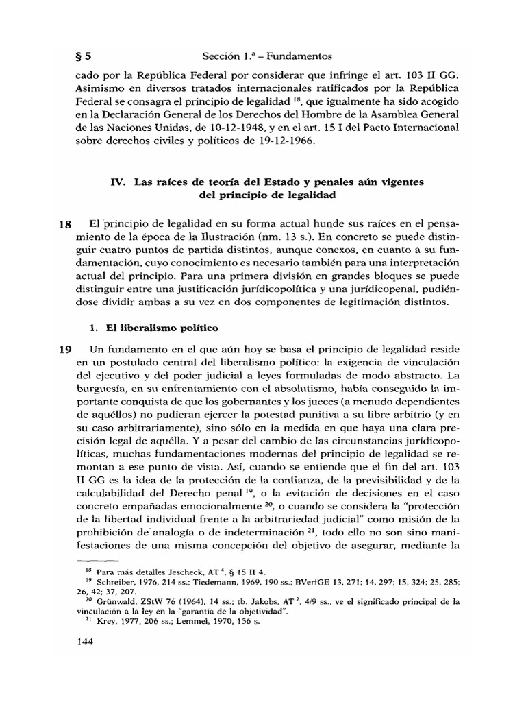 Unidad 3, Punto B) Claus ROXIN | PDF | Derecho penal | Separación de ...
