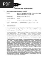 PPG Hi-Sil 233 Silica 1 | PDF | Silicon Dioxide | Natural Rubber