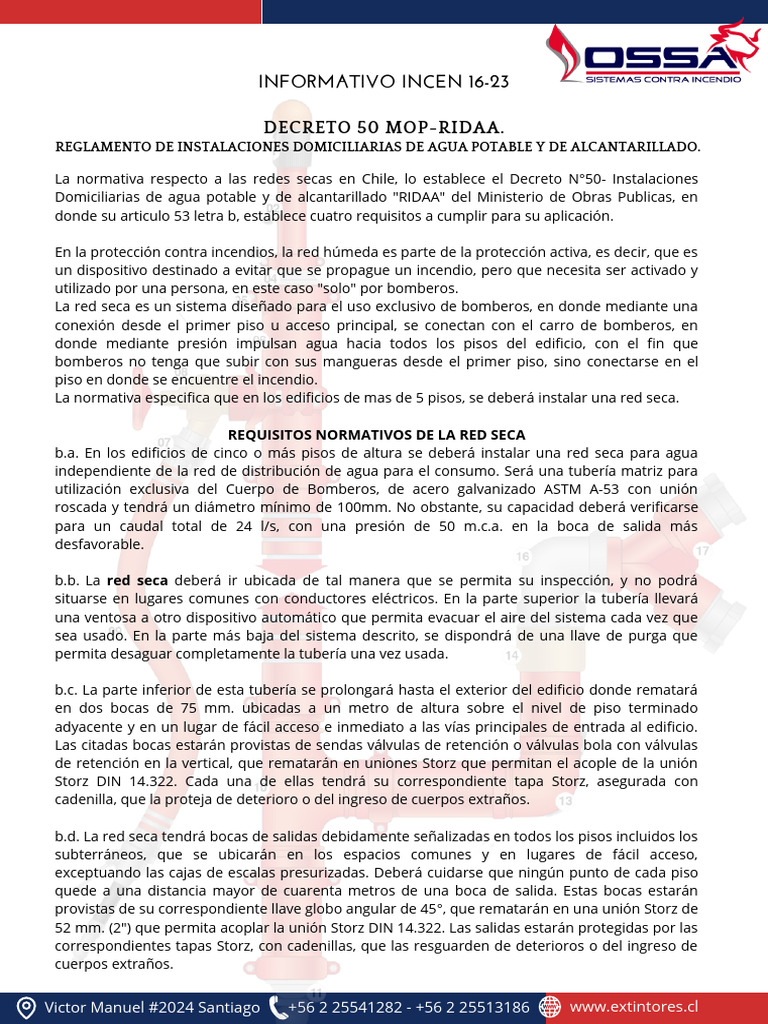 Informativo INCEN 16-23 | PDF | Agua | Alcantarillado