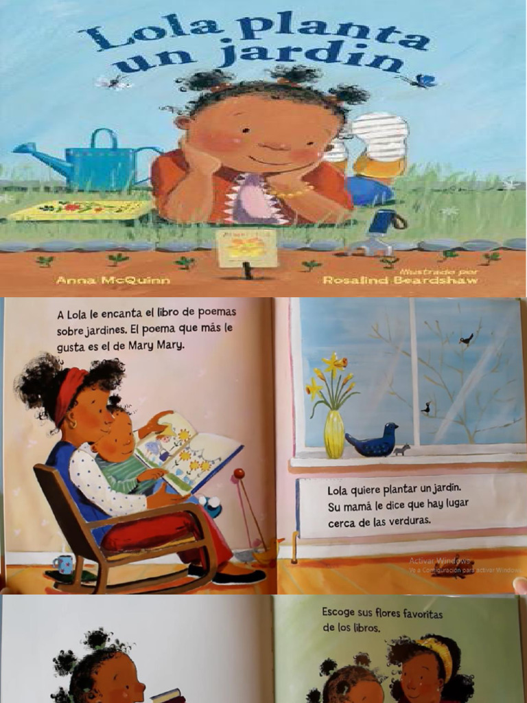 Cuento Lola Planta Un Jardin | PDF