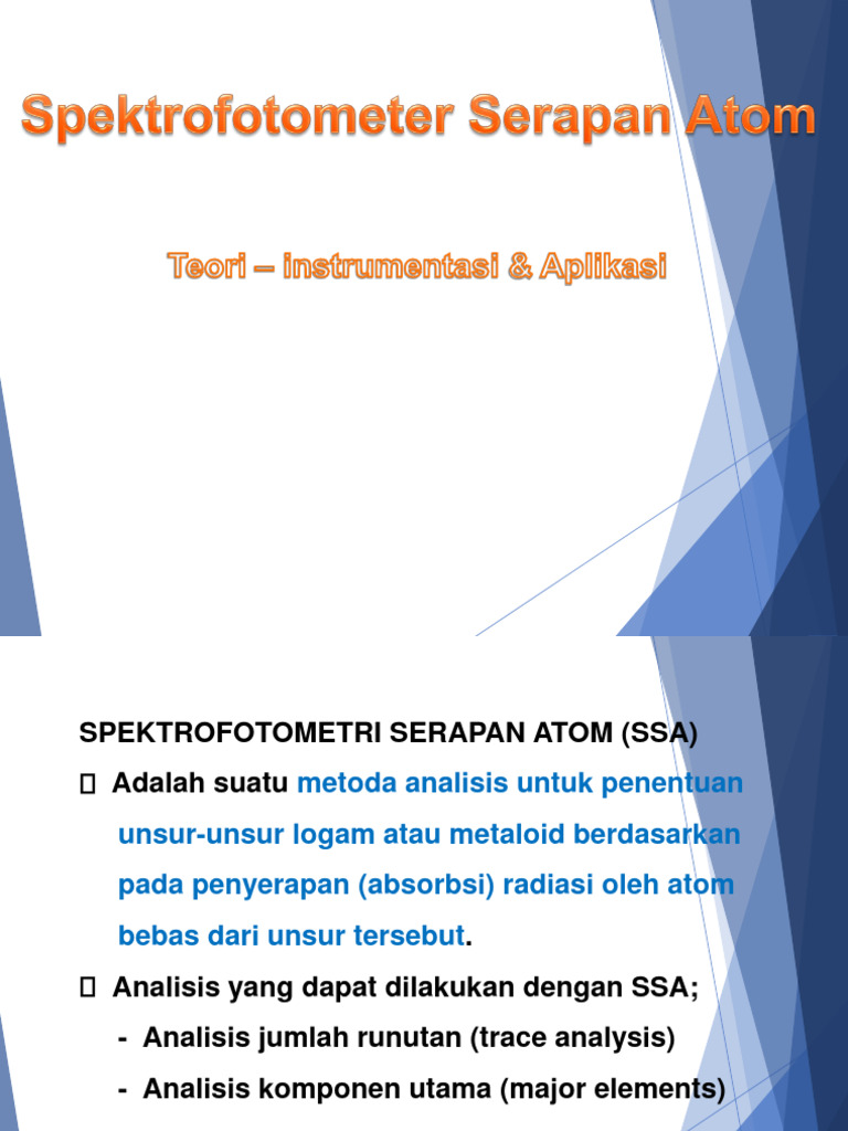 Komponen dan Prinsip Kerja SSA | PDF