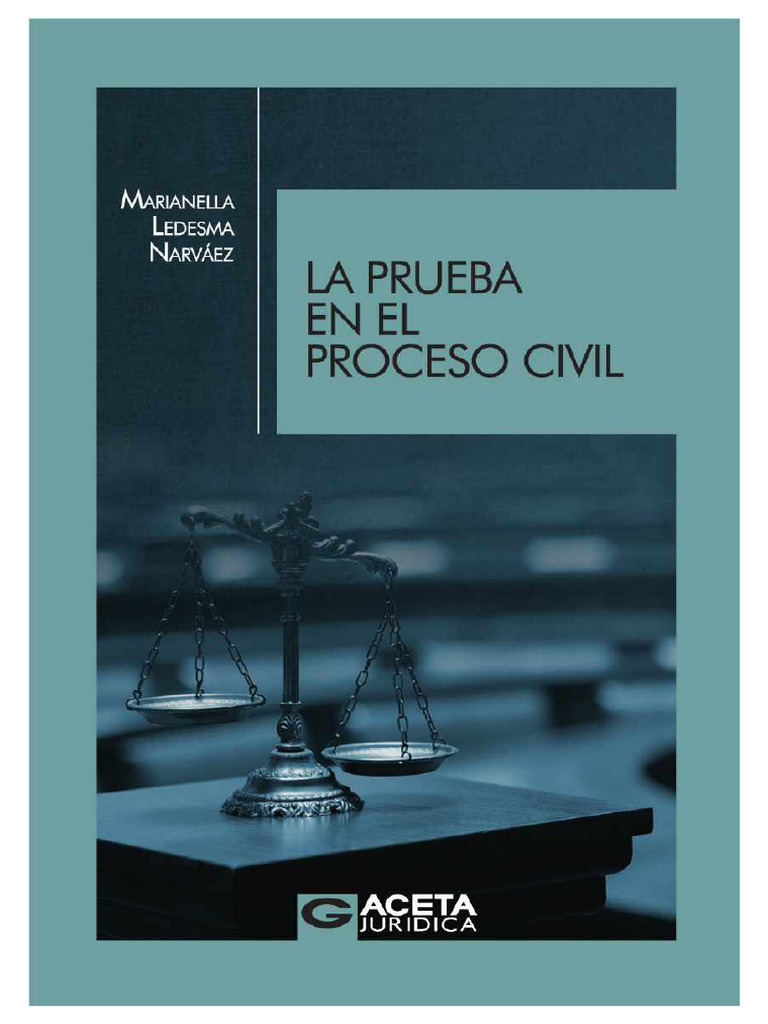 LA PRUEBA EN EL PROCESO CIVIL-comprimido | PDF