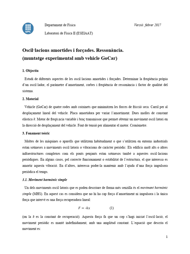 3G Osc - GoCar | PDF