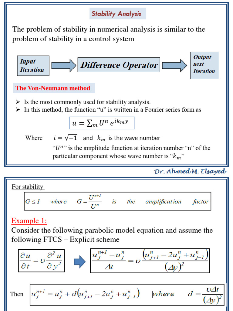 Lecture 6 - Stability Analysis | PDF | Applied Mathematics | Mechanics