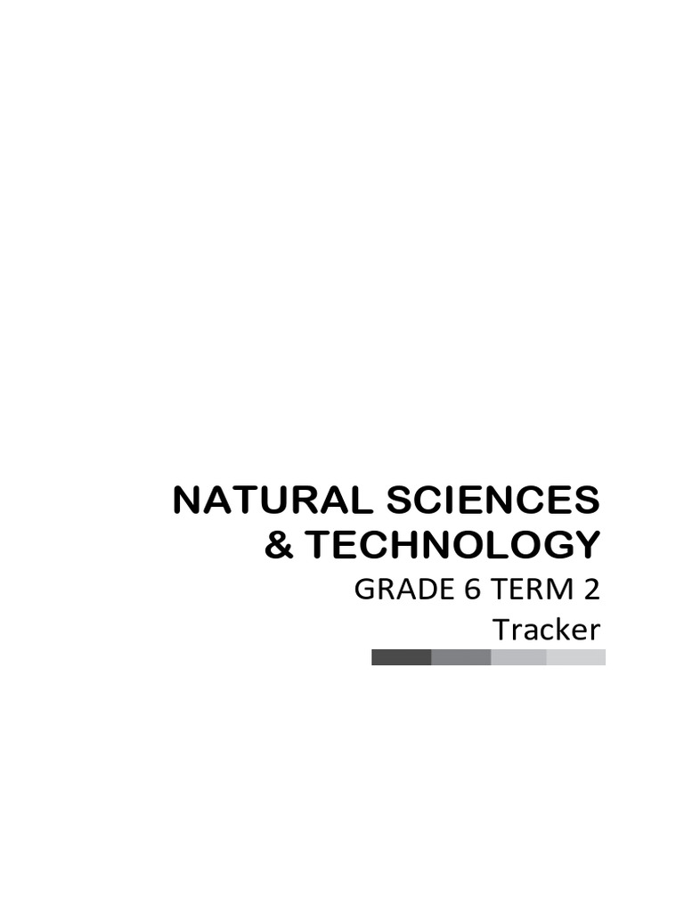Grade 6 Natural Sciences Tracker Term 2 | PDF | Solubility | Mixture