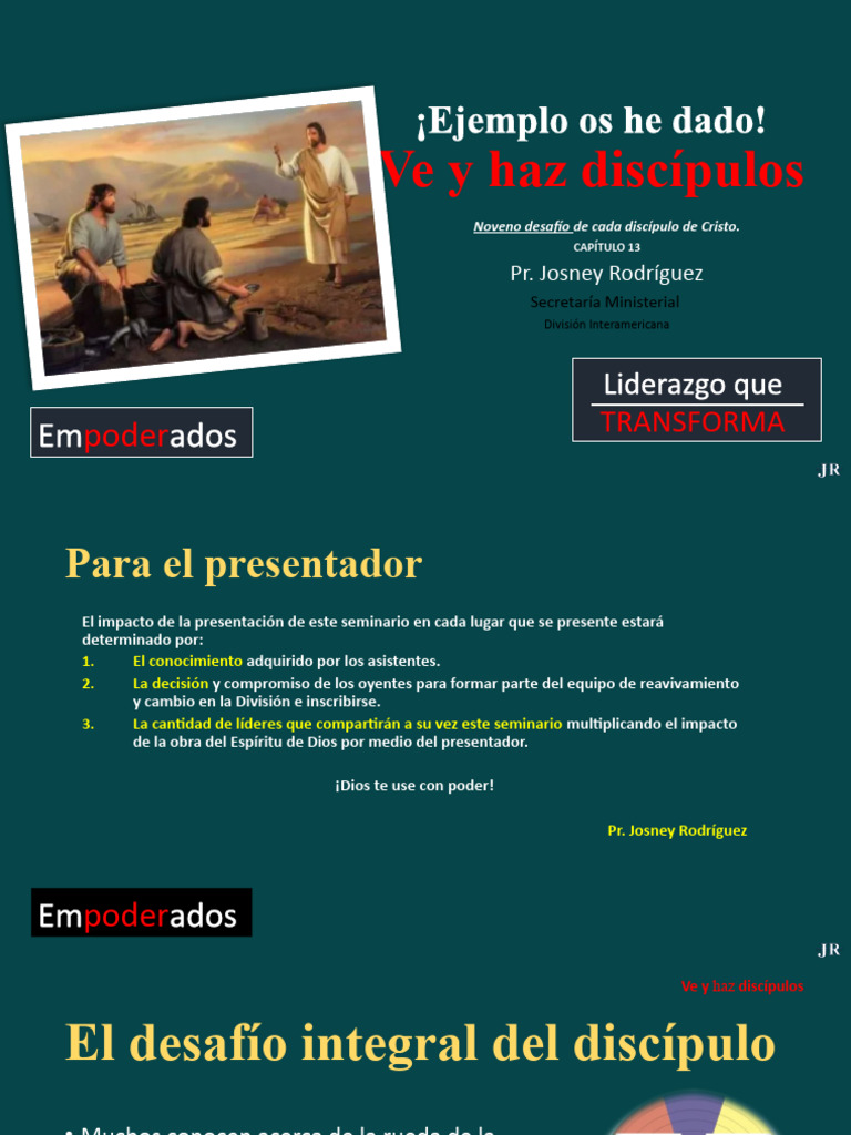 Desafíos del Discipulado Integral | PDF | Iglesia cristiana | Liderazgo