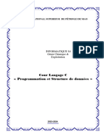 Cours Langage C - Resume | PDF | C (Langage de programmation) | Structure de contrôle