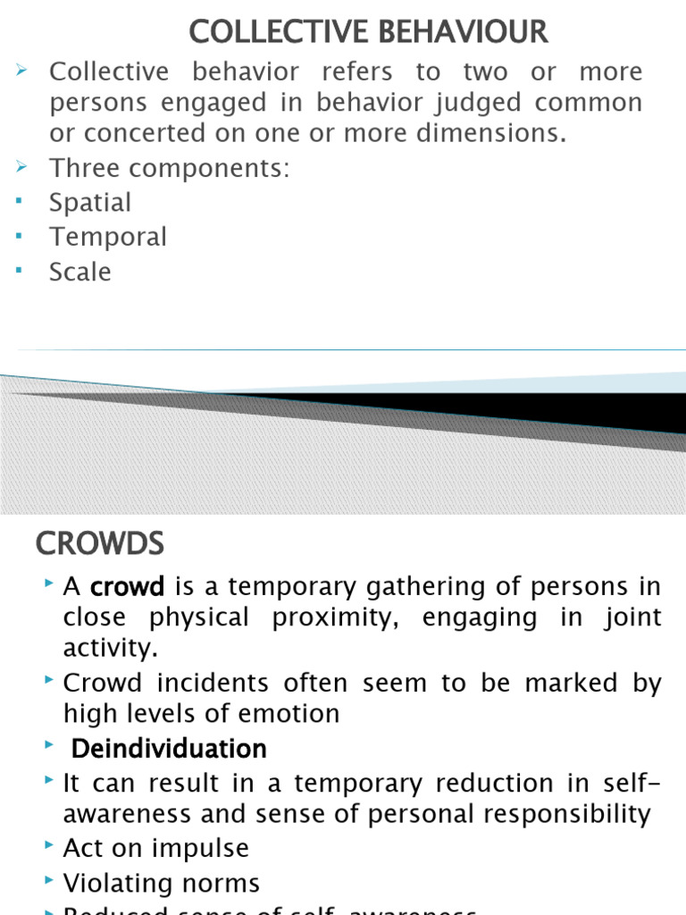1 Collective Behaviour | Download Free PDF | Social Movements ...