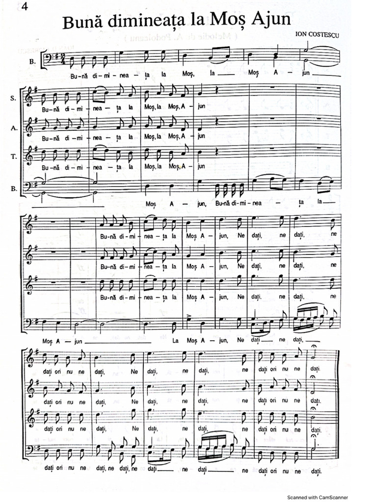 Bună Dimineața La Moș Ajun | PDF