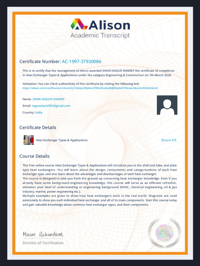 Alison-Transcript-1997-37930086 | PDF