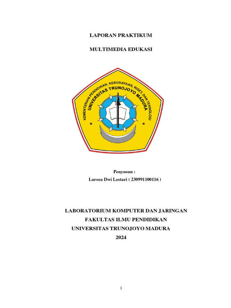 Lapres Mulmed 2c Modul1 220631100018 Larosa Dwi Lestari | PDF