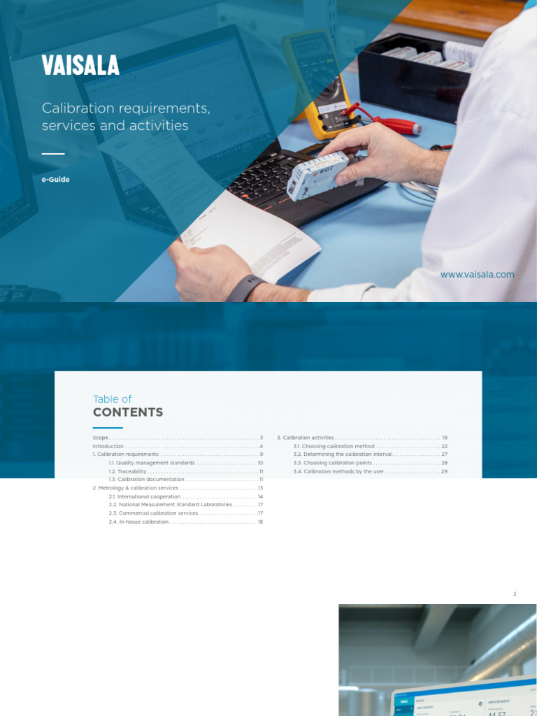 Vaisala Calibration eGuide part1 B212552EN | PDF | Metrology | Calibration