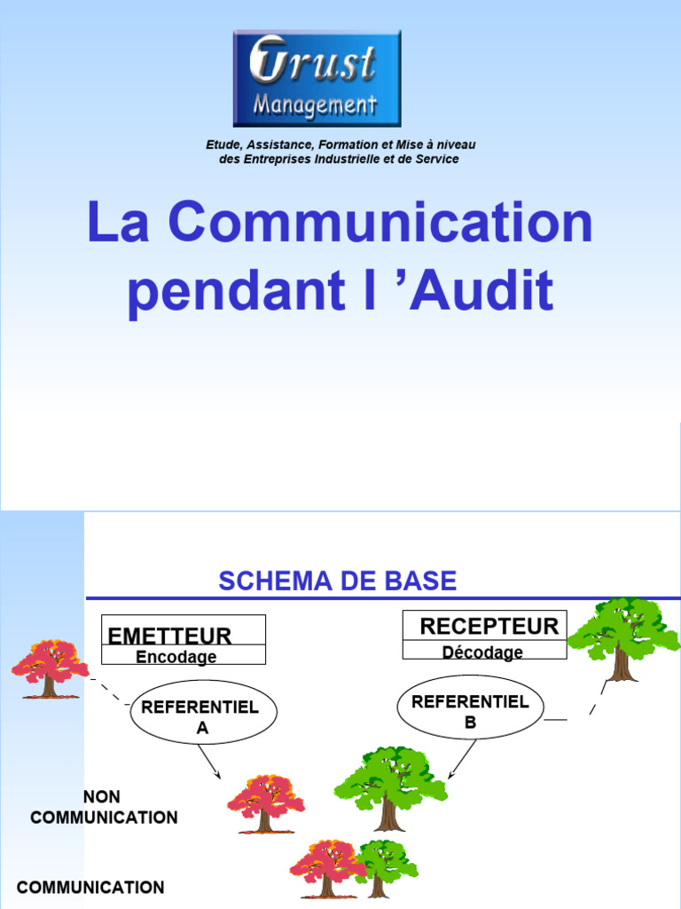 6éme Partie Communication | PDF | la communication | Audit