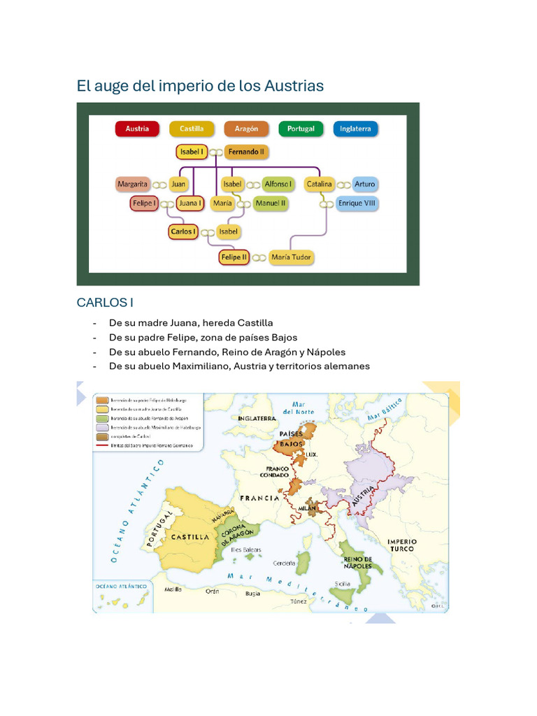 LOS AUSTRIAS S XVI XVII ESPAÑA | Descargar gratis PDF | Imperio español