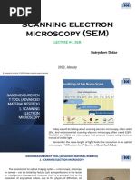 Advantages and Disadvantages | PDF | Scanning Electron Microscope | Transmission Electron Microscopy
