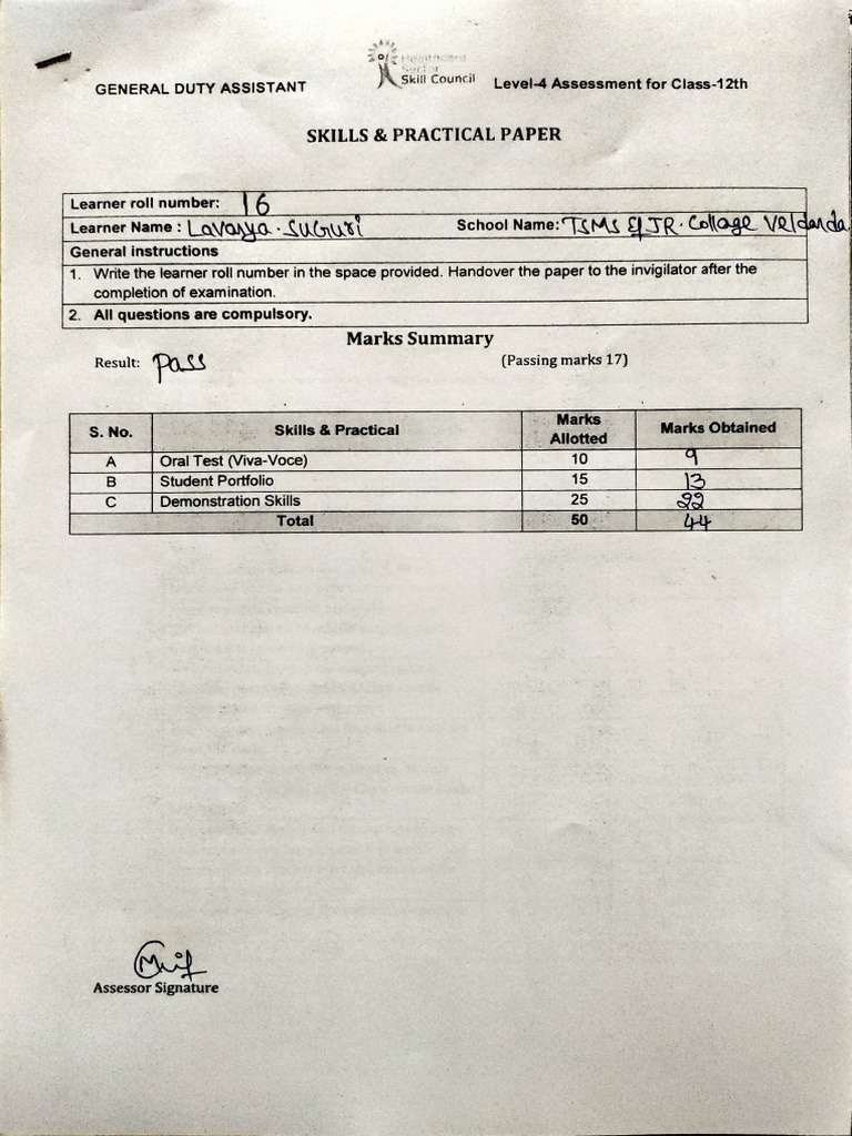Student Question paper | PDF