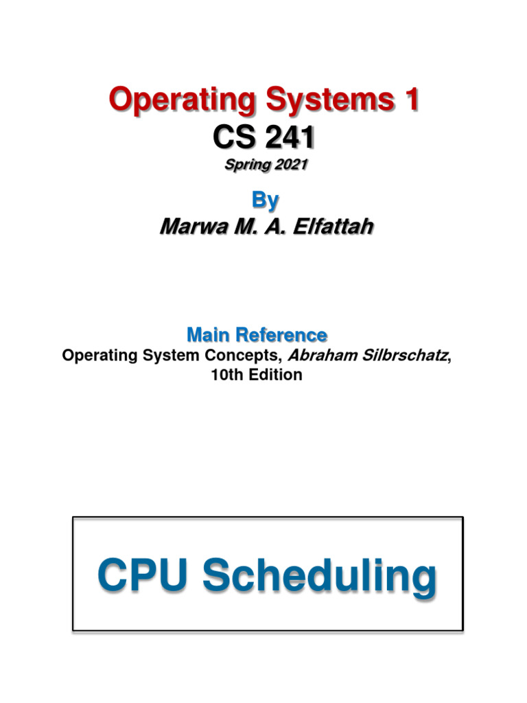 06 - CPU Scheduling | PDF | Scheduling (Computing) | Multi Core Processor 06 - CPU Scheduling | PDF | Scheduling (Computing) | Multi Core Processor