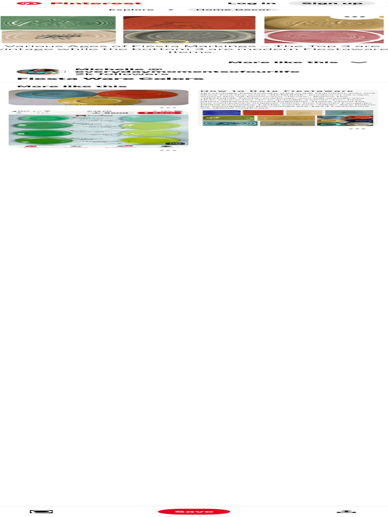 How To Recognize Vintage Fiestaware Identifying Marks Fiestaware ...