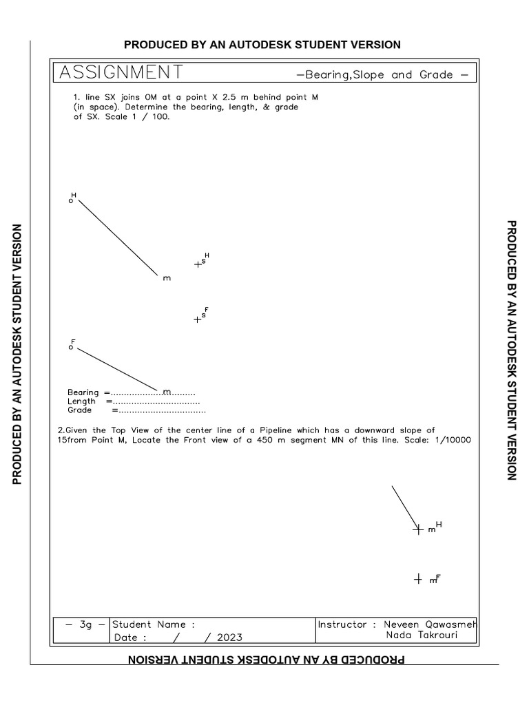 Produced by An Autodesk Student Version | PDF