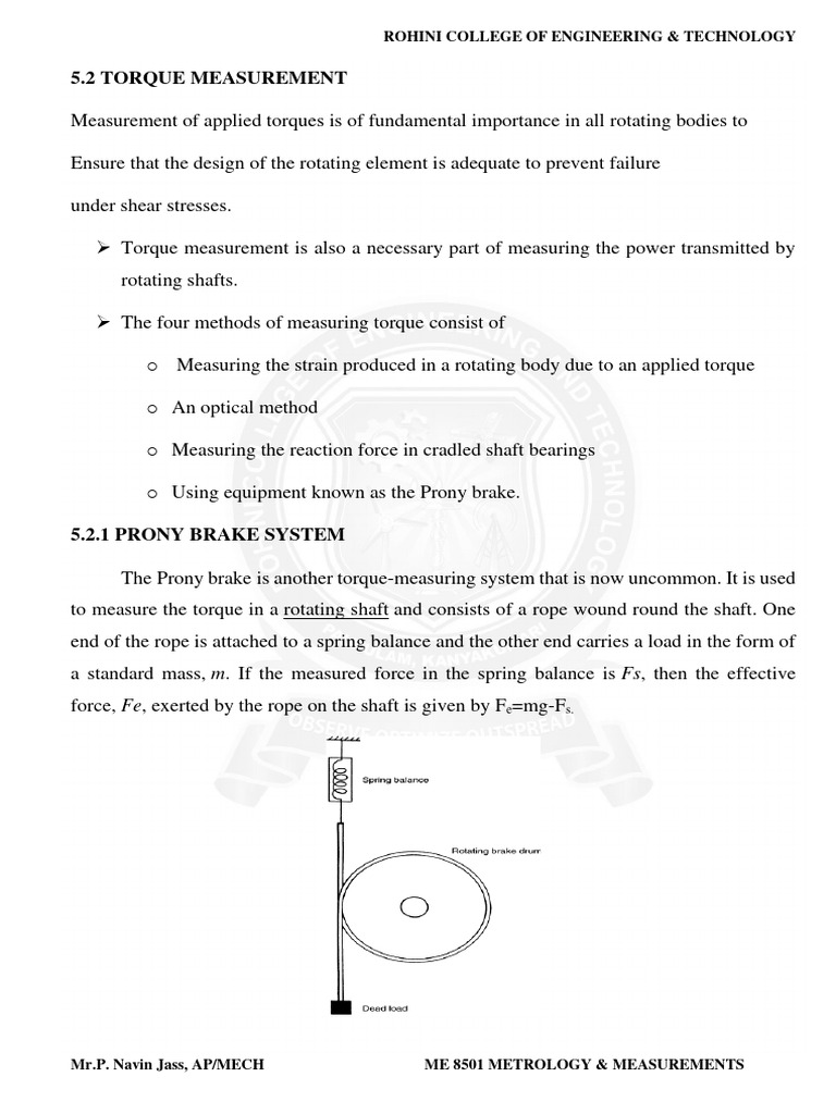 Rohini - 97679188528.pdf Mechatronics | PDF | Torque | Resonance